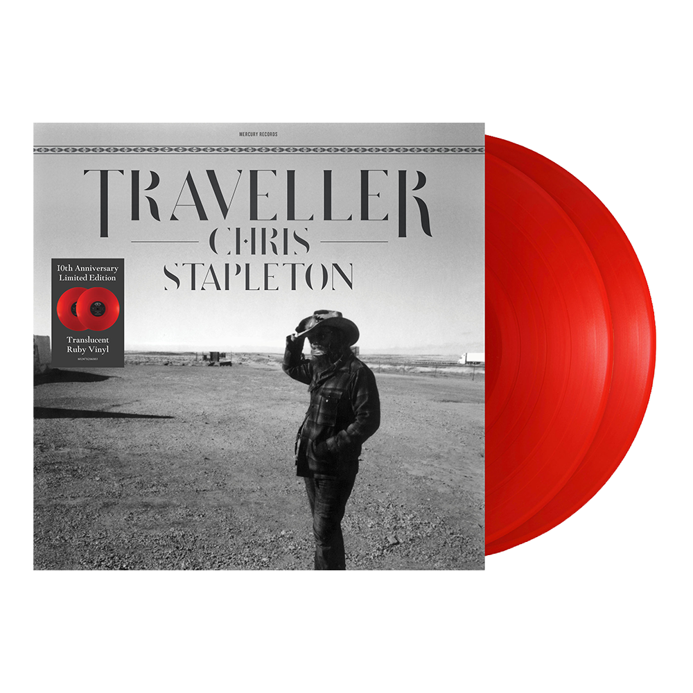 Chris Stapleton Traveller (2LP-Vinyl-Translucent Ruby) - MCA Official Store