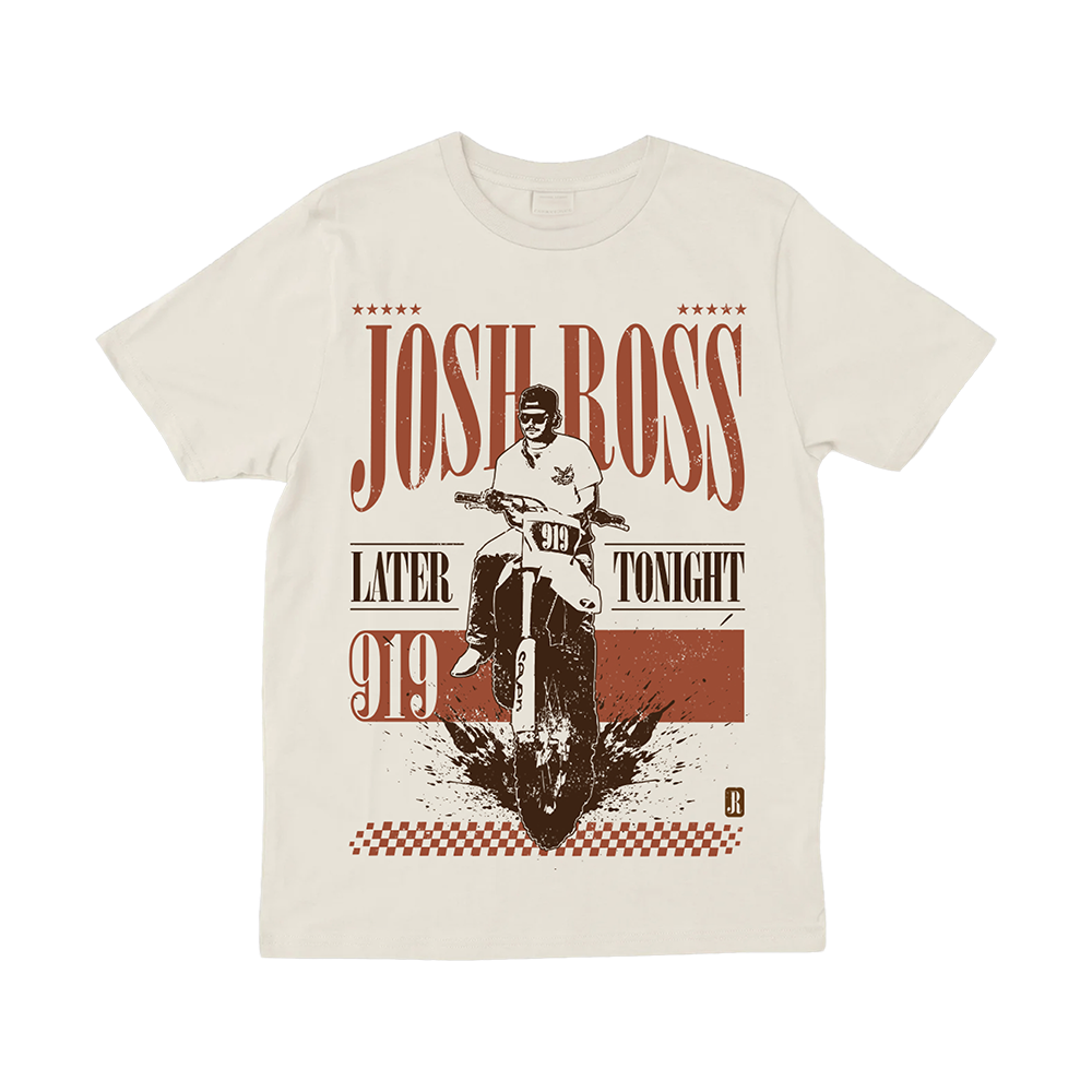 Josh Ross - Later Tonight Album Tracklist Tee - MCA Official Store