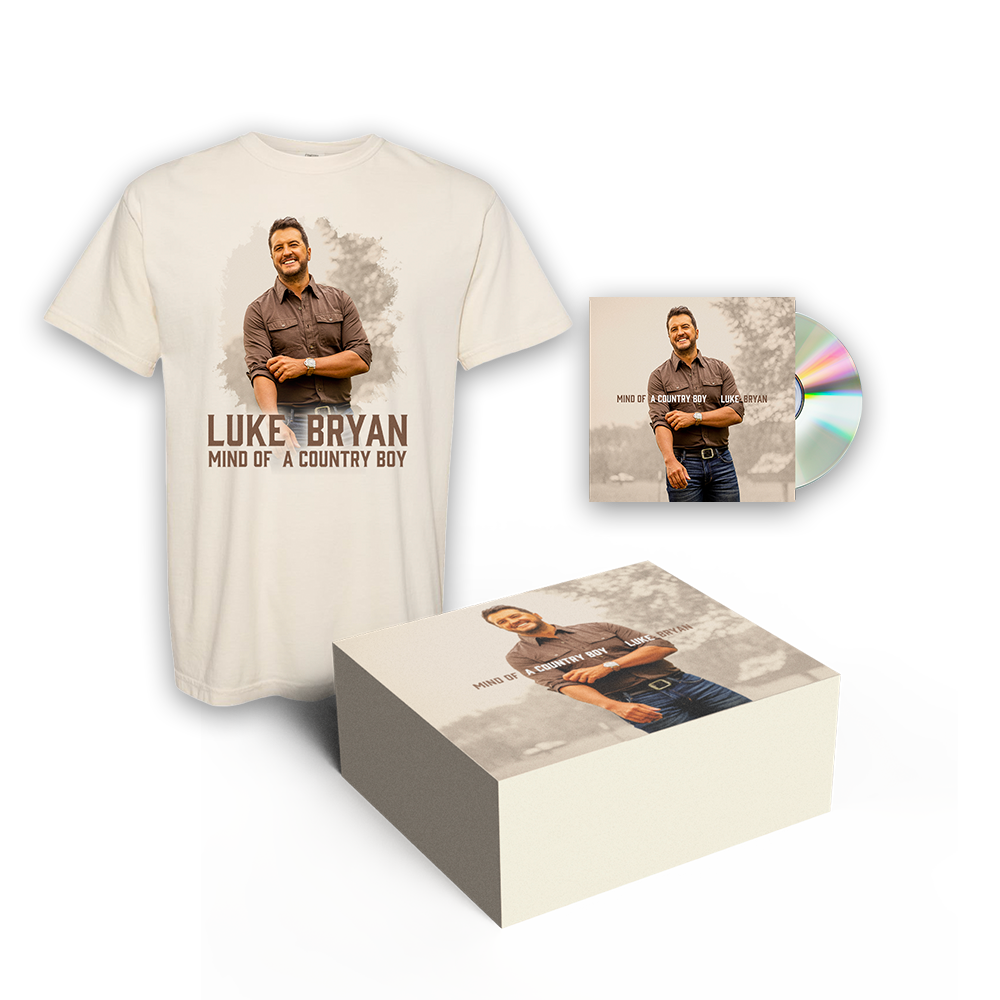 Mind Of A Country Boy- Box Set (CD+T-Shirt) - MCA Official Store