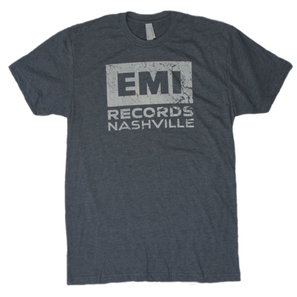EMI Records Nashville Grey Logo T-Shirt - MCA Official Store